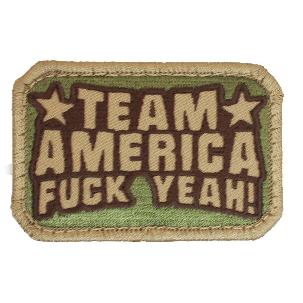 Patch Airsoft Team America multicam